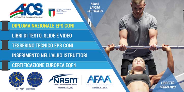 Corso Istruttore Fitness e Body Building - II livello