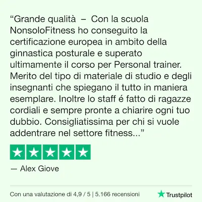 Corso online Personal Trainer